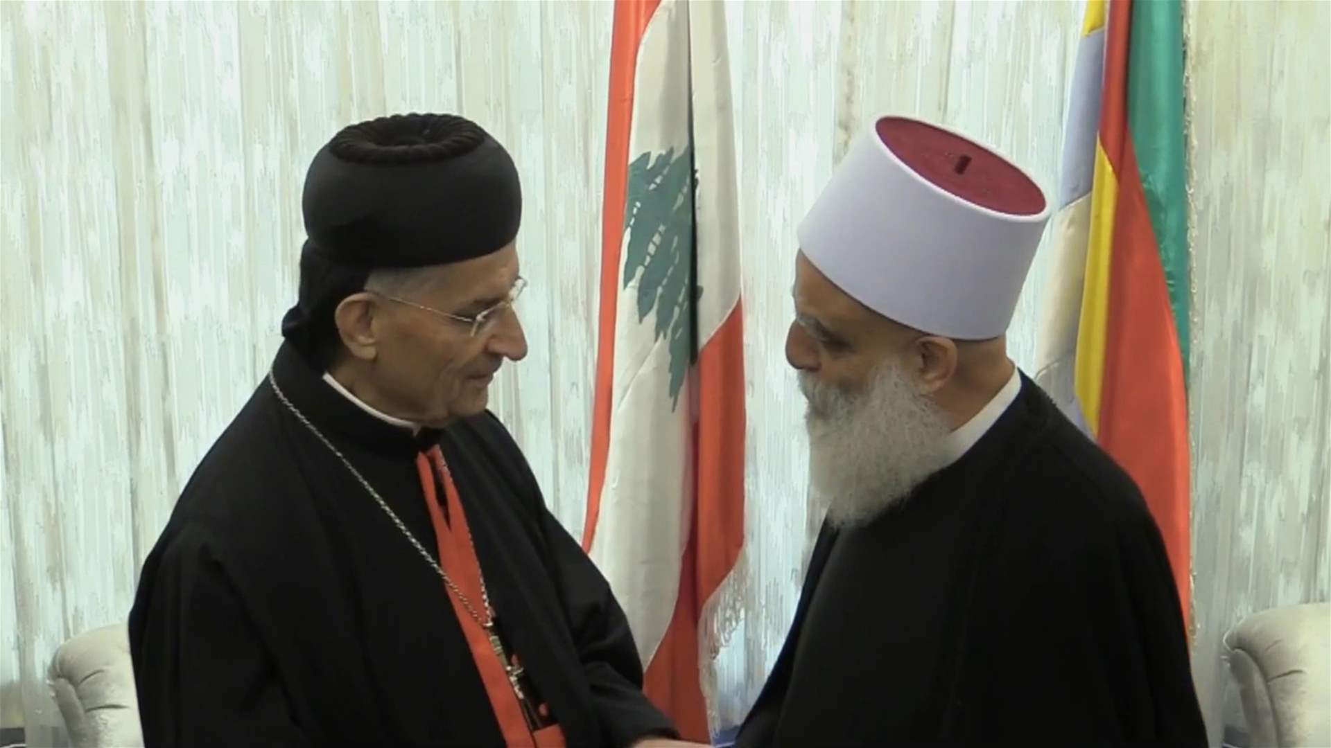 البطريرك الراعي من شانيه يشدد على واجب بناء الوحدة الداخلية في لبنان